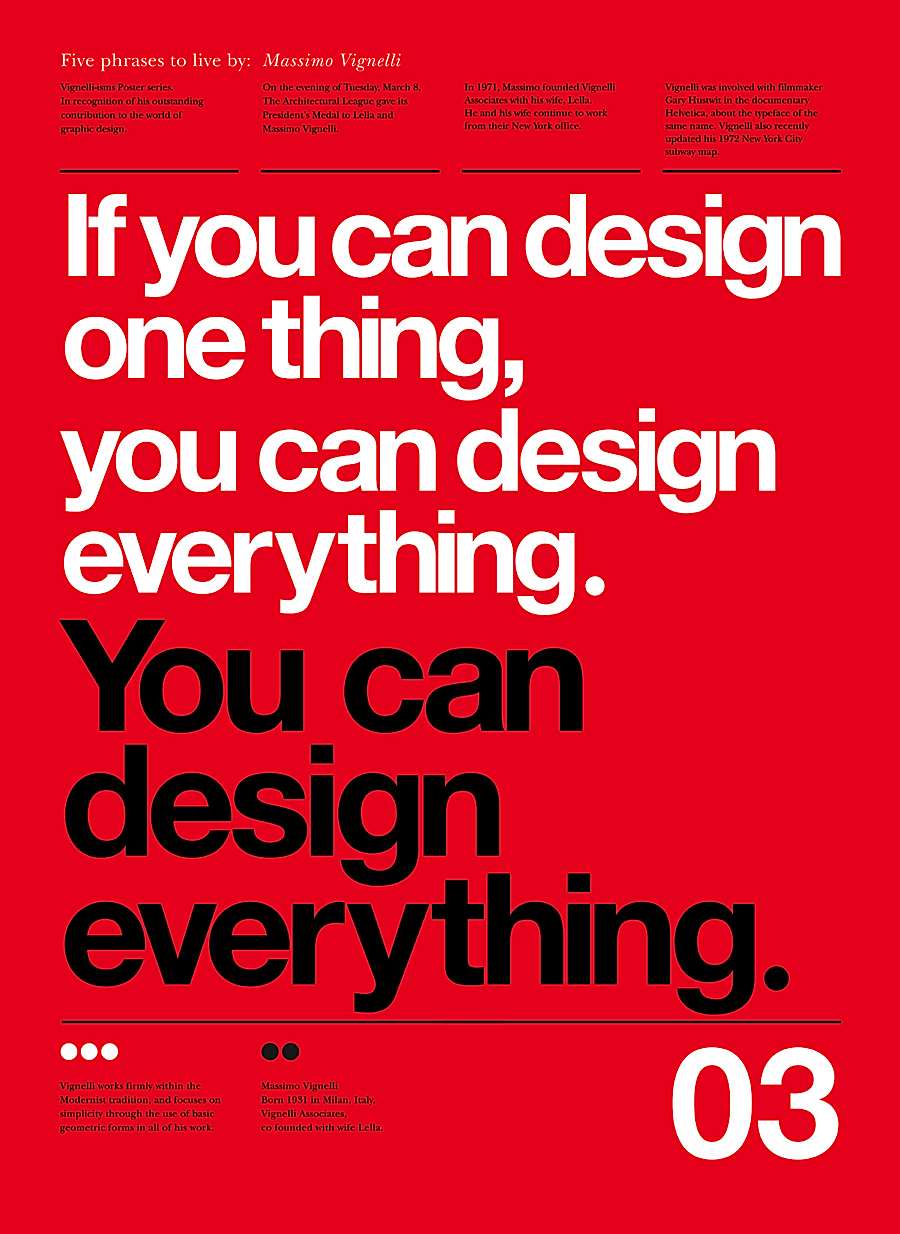 15 Outstanding Typographic Poster Designs BloggingPro